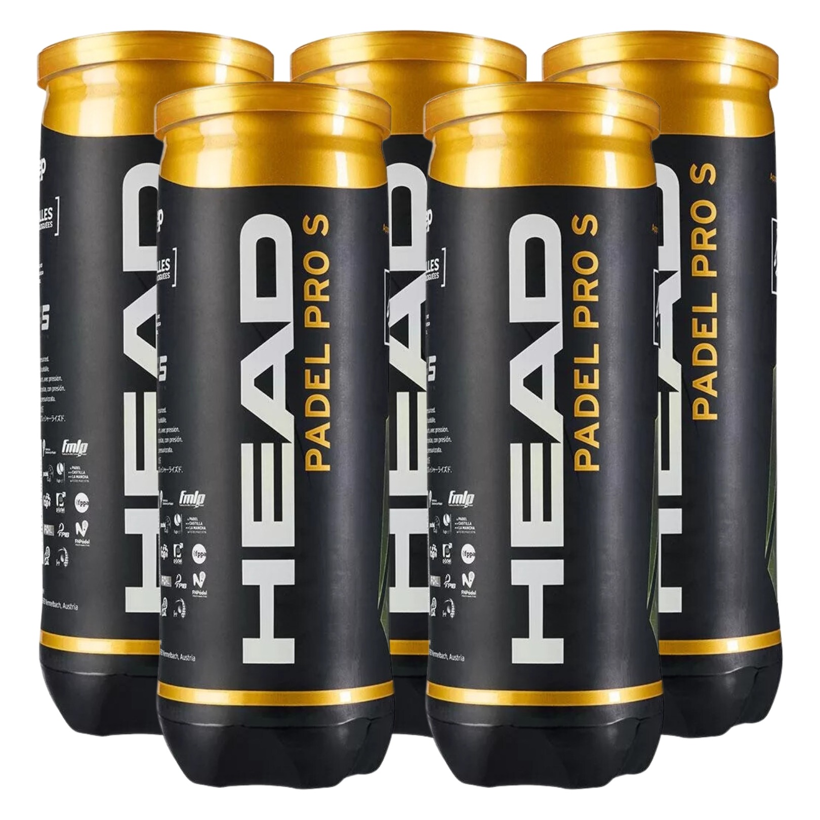 5x Head Padel Pro S