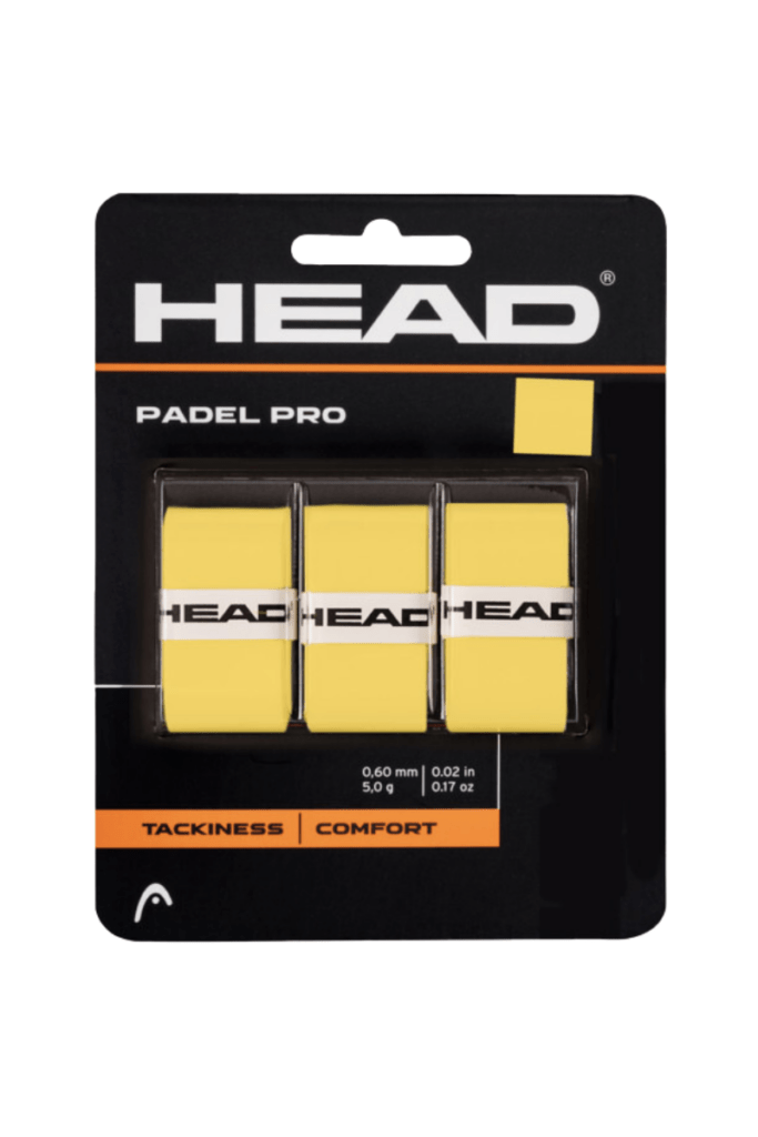 Head Padel Pro Overgrip - Gul