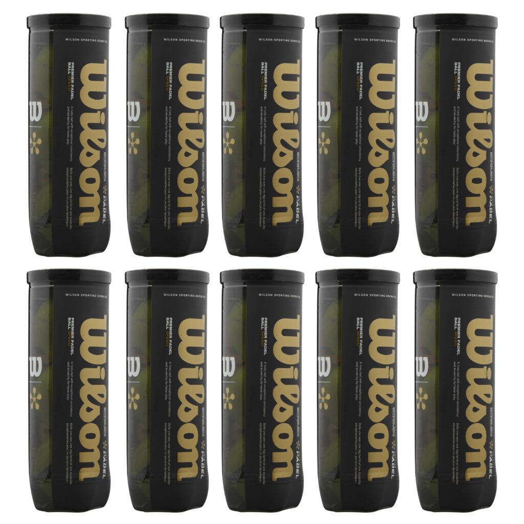 10x Wilson Premier Padel Speed