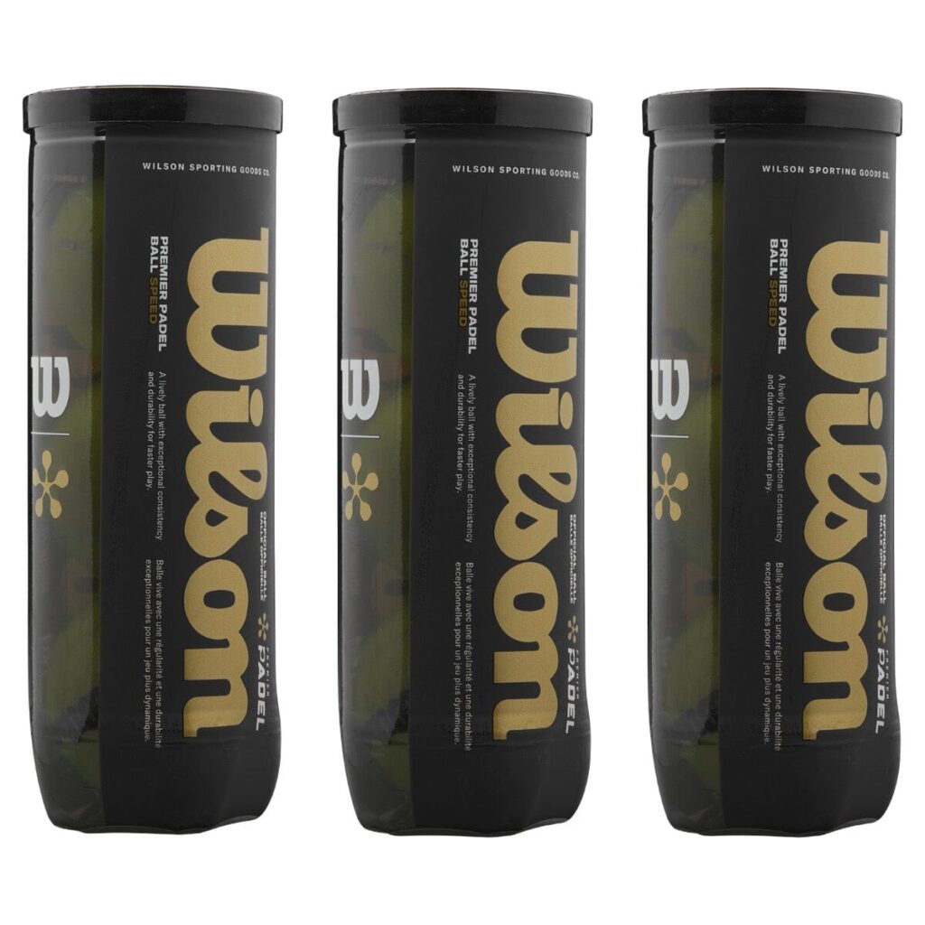 Wilson Premier Padel Speed (3 rør)